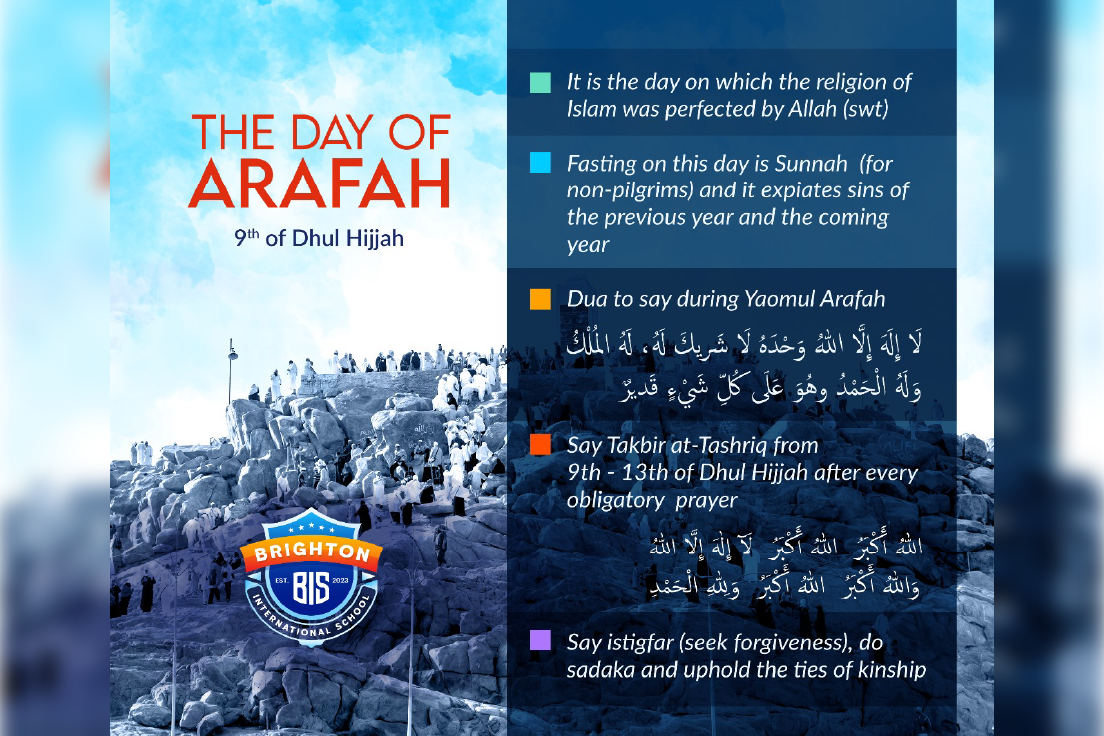 Day of Arafah - Brighton International School